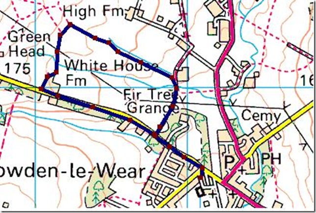 northern pies: Howden le Wear Walk 2